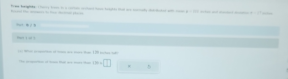 Solved Hound the answers to fout decimal placesPart 03Part 1 | Chegg.com