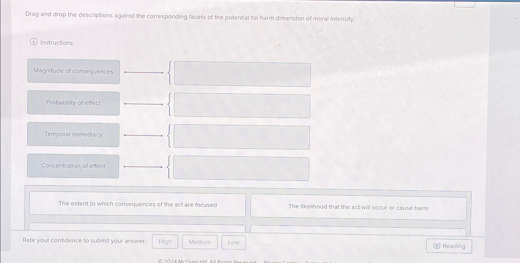 Solved Drag and drop the descriptions against the | Chegg.com