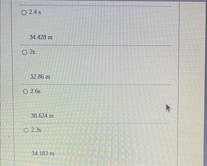Solved The height (in meters) of a projectile shot | Chegg.com