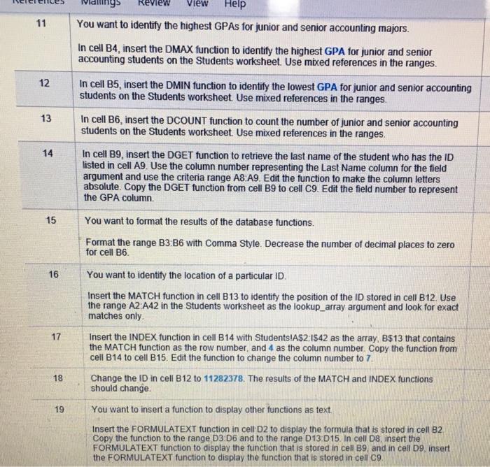 Review View 11 Niallings Help You want to identify | Chegg.com