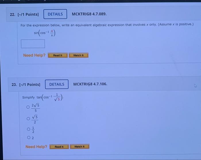 Solved For the expression below, write an equivalent | Chegg.com