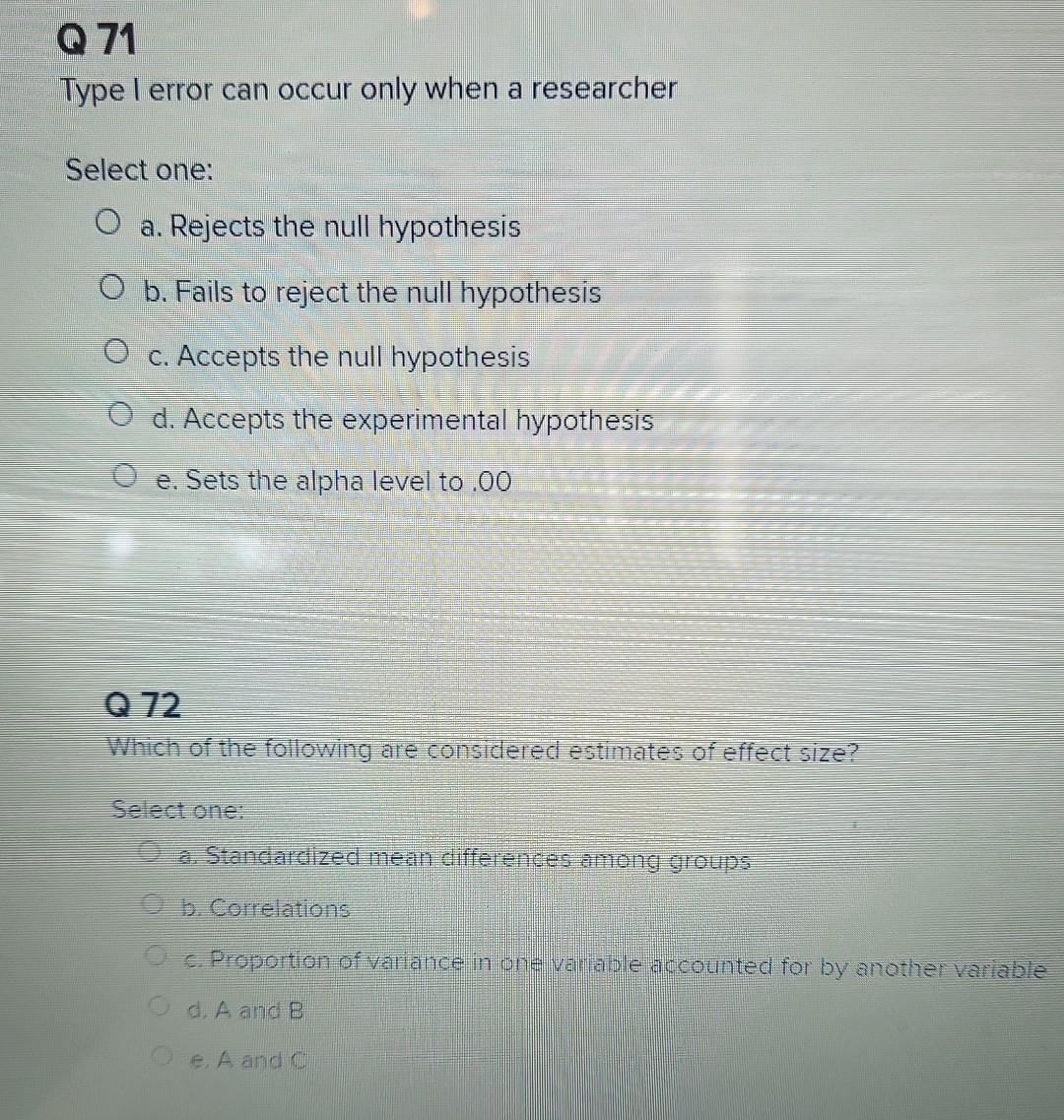 In a sequential mixed-methods design Select one: a. | Chegg.com