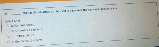 Solved The difference between geometric gradient series and | Chegg.com
