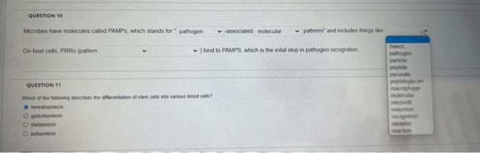 Solved Acrobes have molecules called PAMPs, which stands for | Chegg.com
