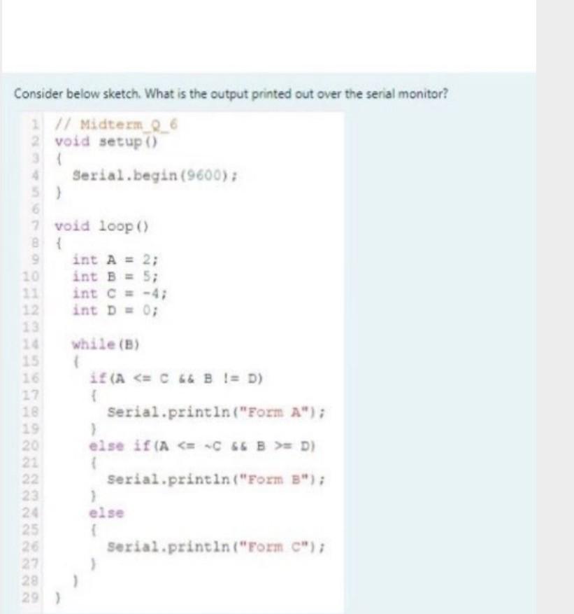 Solved Consider below sketch. What is the output printed out | Chegg.com