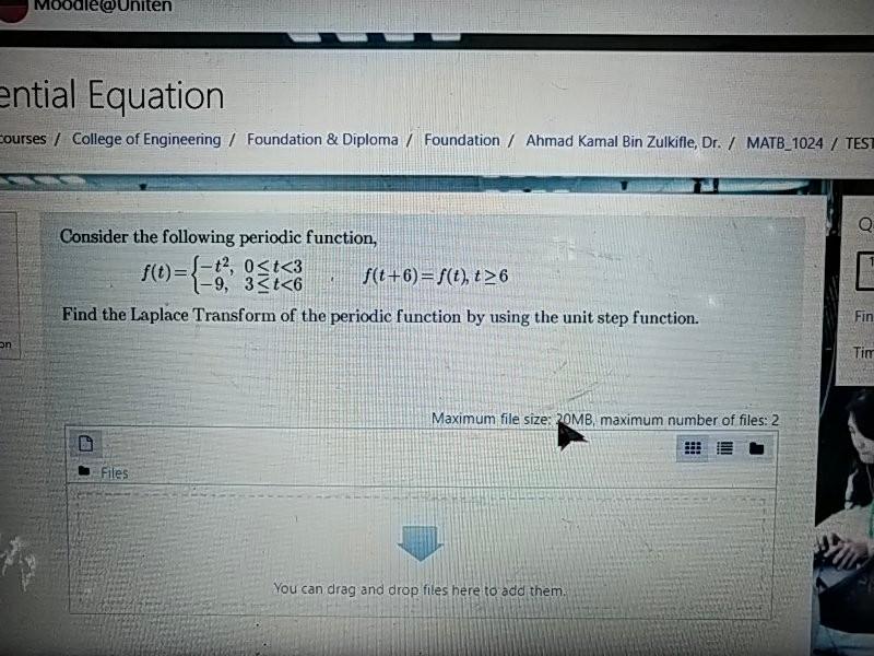Solved Uniten ential Equation Courses / College of | Chegg.com