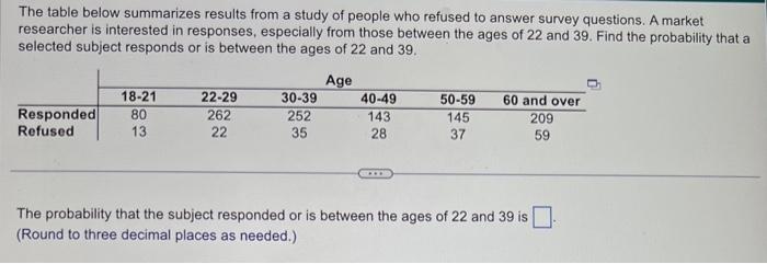 Solved The table below summarizes results from a study of | Chegg.com