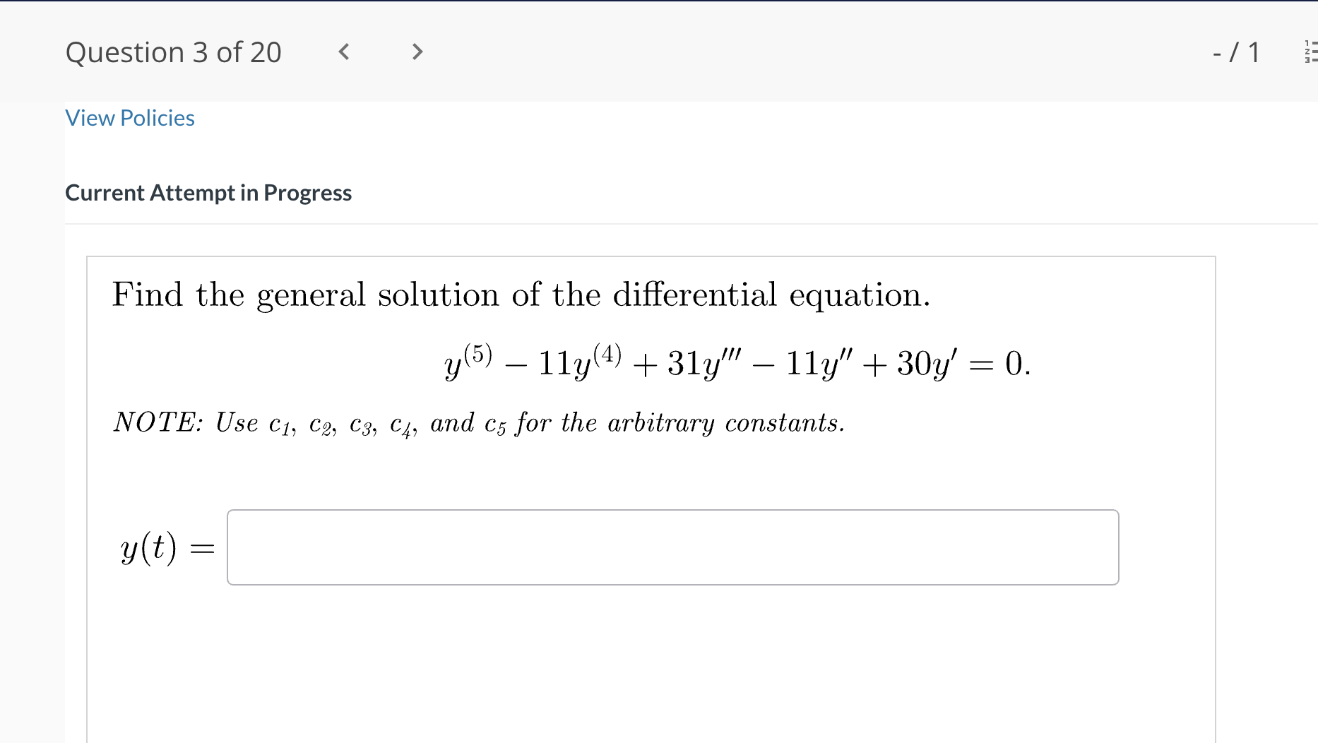 Solved Find the general solution of the differential | Chegg.com