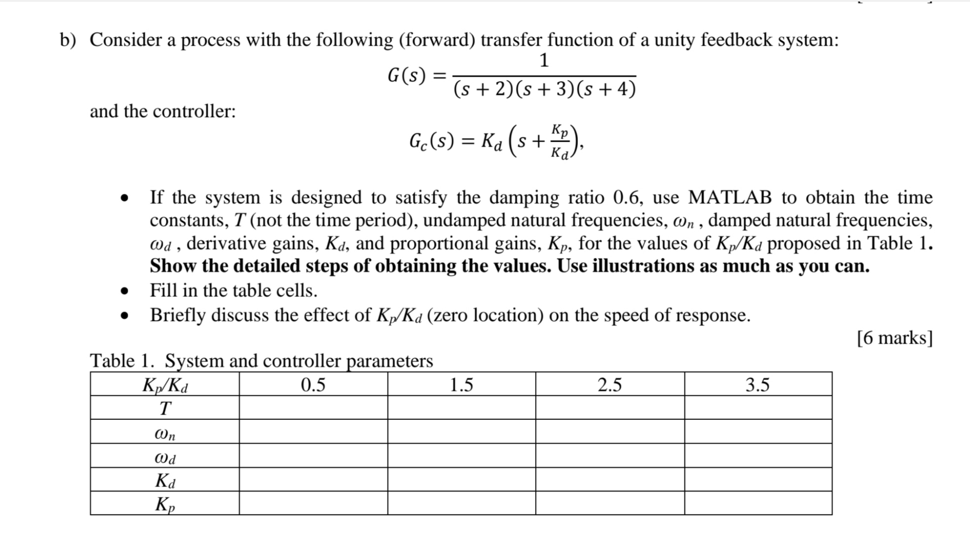 Solved b) ﻿Consider a process with the following (forward) | Chegg.com