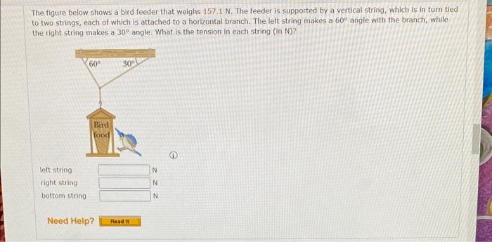 Solved Two identical strings making an angle of θ=28.3∘ with | Chegg.com