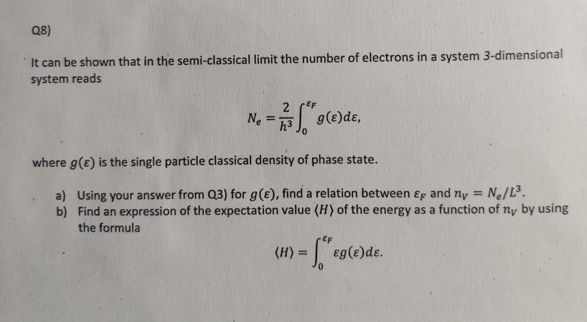 Solved The Hamiltonian of a particle of mass m moving in a | Chegg.com