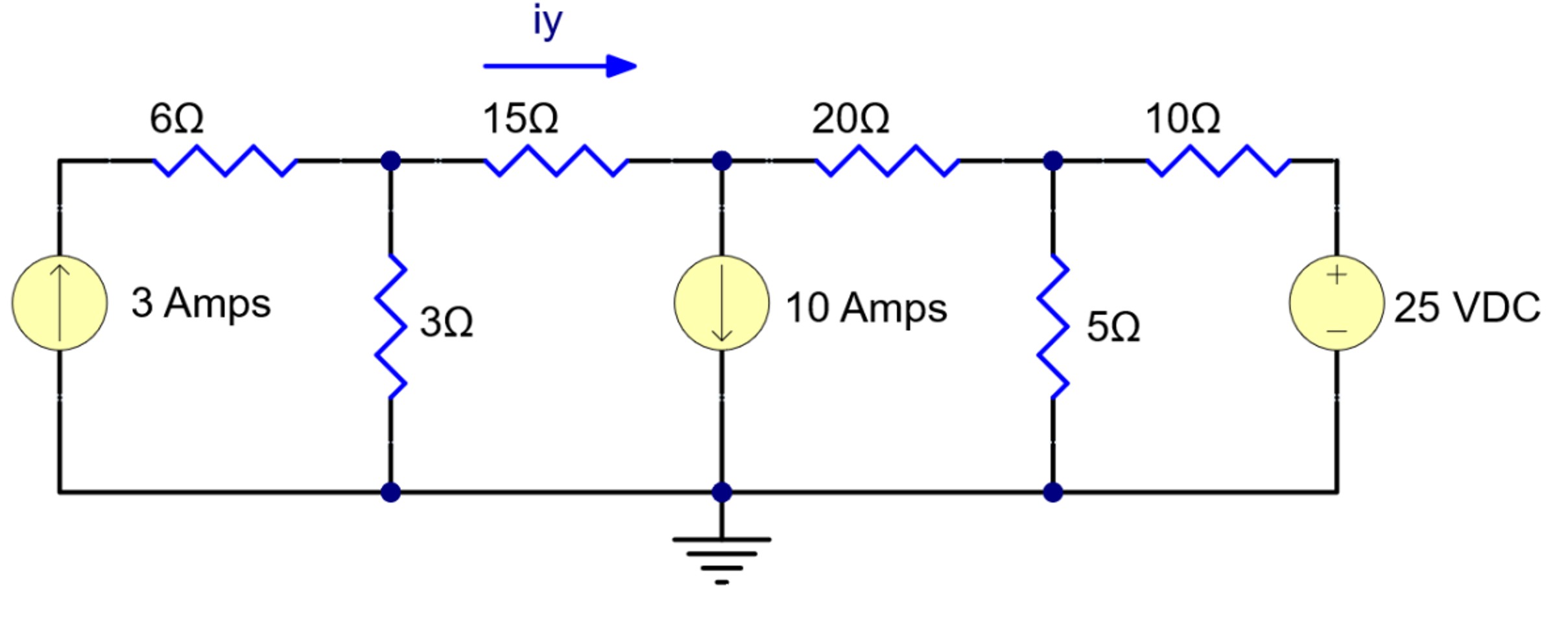 Solved need help on using nodal analysis with given | Chegg.com
