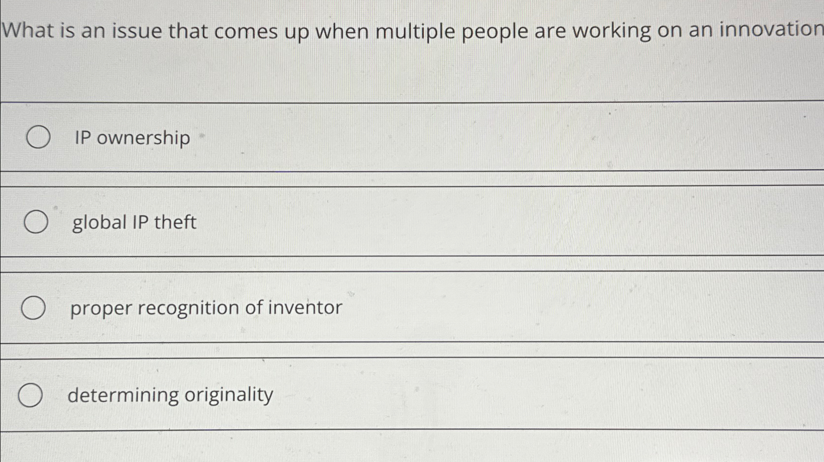 Solved What is an issue that comes up when multiple people | Chegg.com