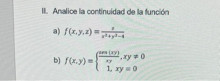 Solved determine the limit, in case it doesn't exist explain | Chegg.com