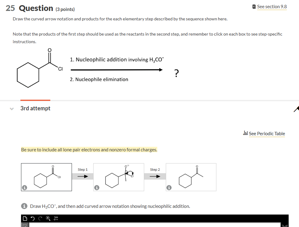 Solved Be sure to include all lone pair electrons and | Chegg.com