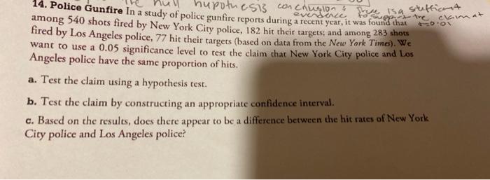 Solved evendence usa stuifficm 4 rippin the claimat 14. | Chegg.com