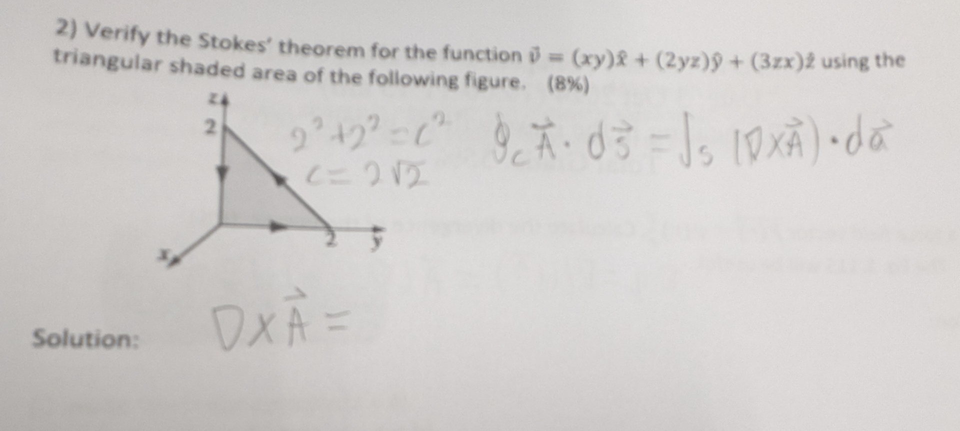 Solved Verify the Stokes' theorem for the function | Chegg.com