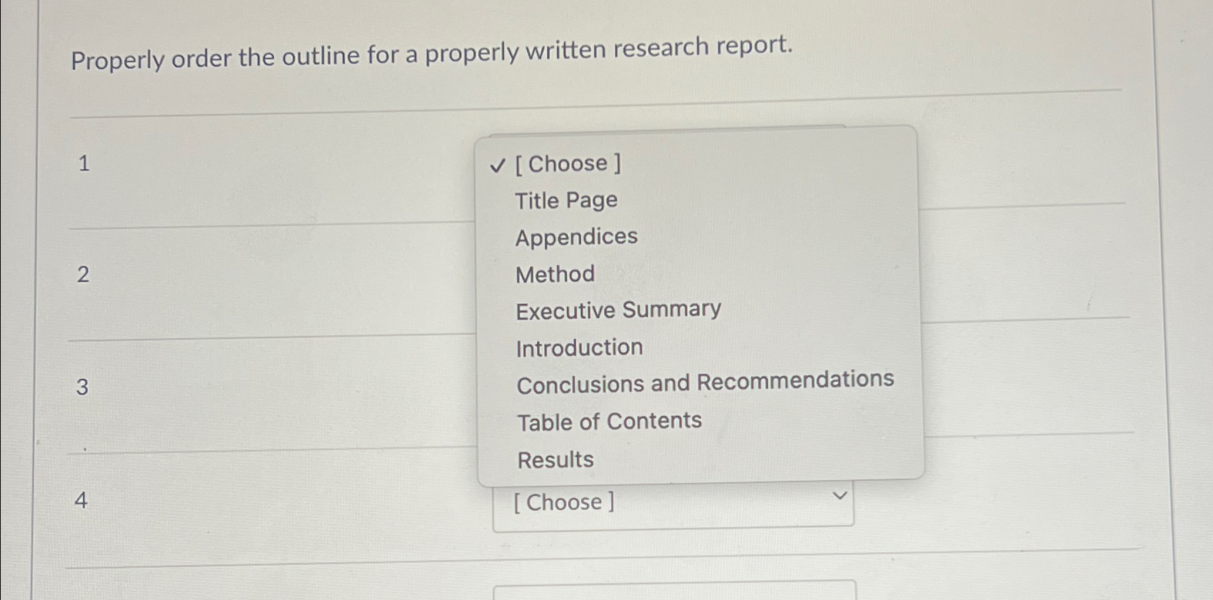 Solved Properly order the outline for a properly written | Chegg.com