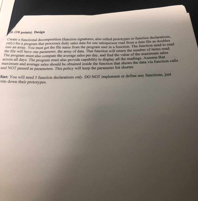 Solved rogramming 21- (35 points) Implement the program | Chegg.com