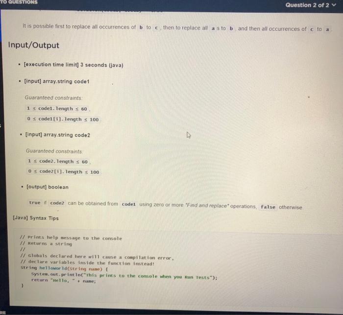 Codewriting Every so-often on Codesignal a user tries | Chegg.com