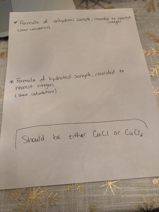 Solved mass of water = 0.0799 in sample Water (H₂O) of water | Chegg.com