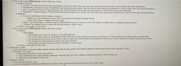 Solved Objective: practice object oriented principles by | Chegg.com