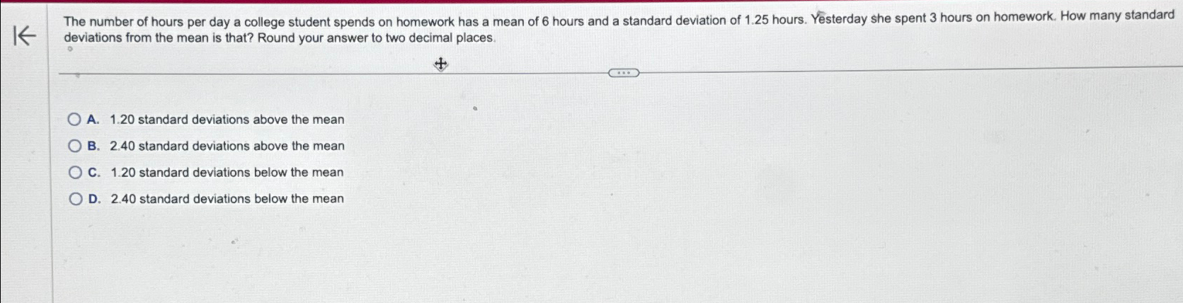 Solved deviations from the mean is that? Round your answer | Chegg.com