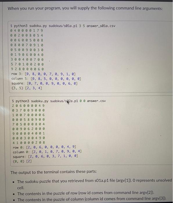 Solved Submit Code Sudokupy That Implement A Sudoku Helper