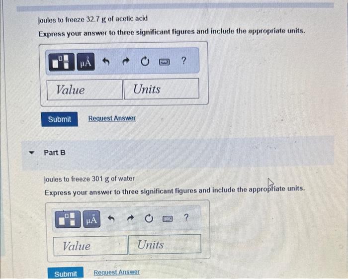 Solved Using table below, calculate the heat change needed | Chegg.com
