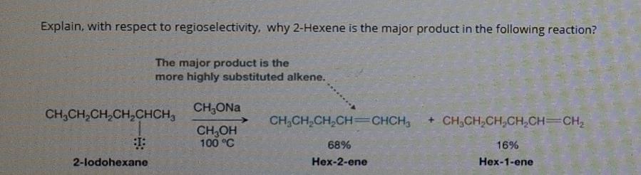 Solved Explain, with respect to regioselectivity, why | Chegg.com