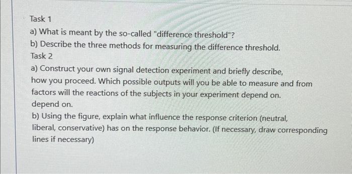 Solved Task 1 a) What is meant by the so-called "difference | Chegg.com