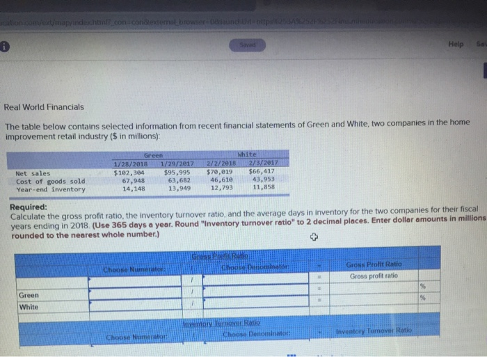 Solved cation.com/ext/map/index.html con conexternal browser | Chegg.com