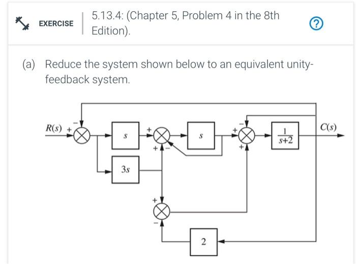 Solved EXERCISE 5.13.4: (Chapter 5, Problem 4 in the 8th | Chegg.com
