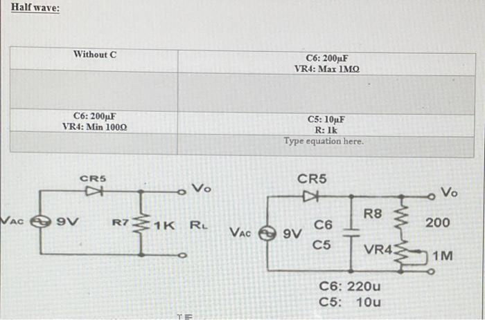Solved show the calculations in detailsfind Vdc(avg) and | Chegg.com