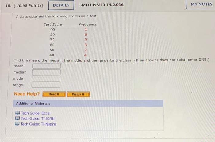 Solved Find the range and the standard deviation (correct to | Chegg.com
