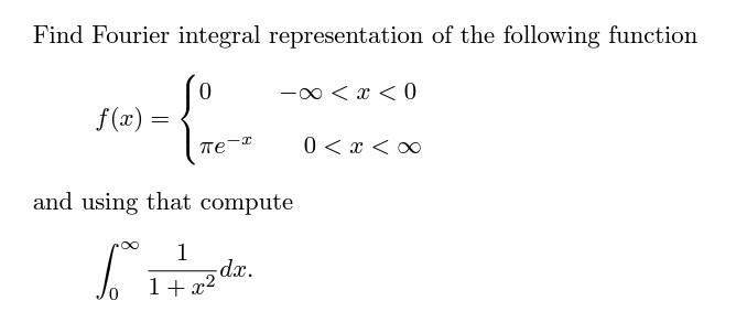 Solved Use Fourier series of the function {0x−2≤x