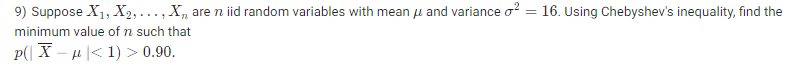 Solved Suppose x1,x2,...,xn ﻿are n ﻿iid random variables | Chegg.com