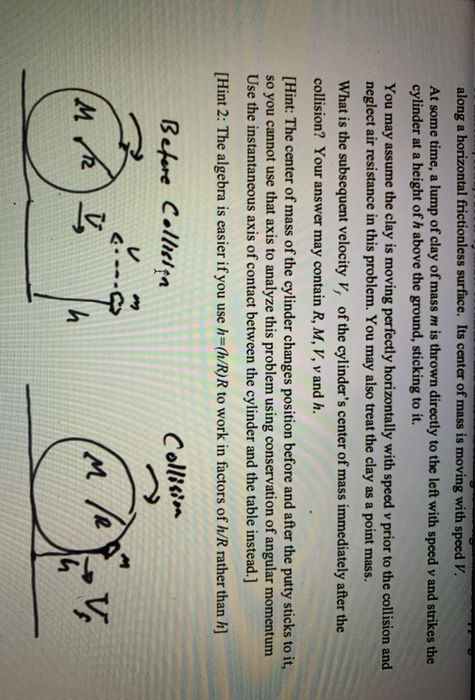 Solved Problem 5) Conservation of angular momentum A | Chegg.com