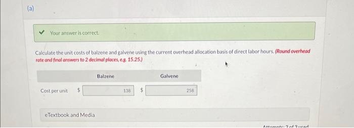 Solved Oriole Manufacturing produces two products in its | Chegg.com