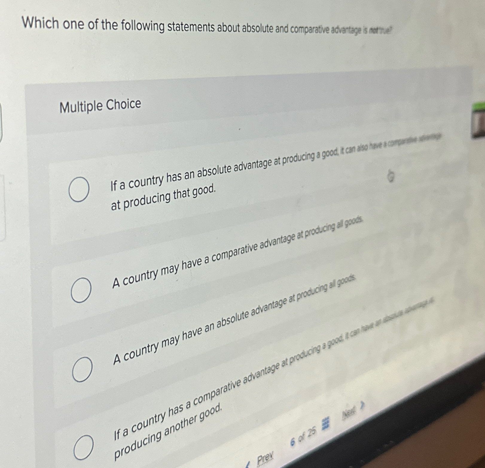 Solved Which one of the following statements about absolute | Chegg.com