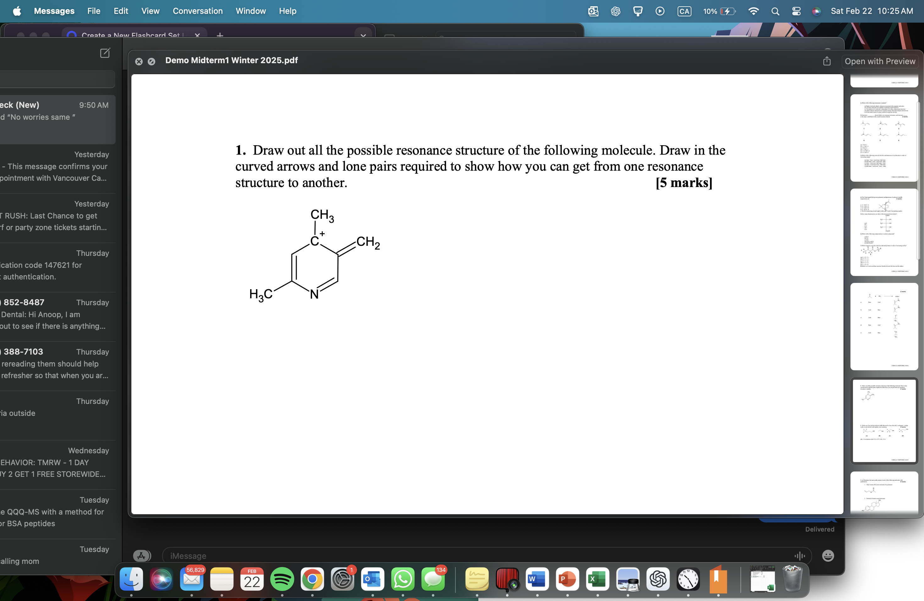 Solved 1. ﻿Draw out all the possible resonance structure of | Chegg.com