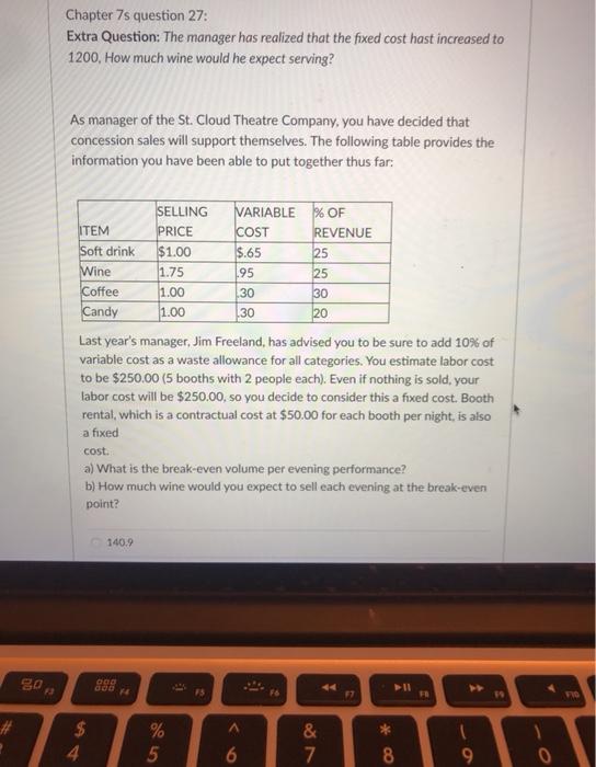 Solved Chapter 7s question 27, part a: As manager of the St. | Chegg.com Solved Chapter 7s question 27, part a: As manager of the St. | Chegg.com
