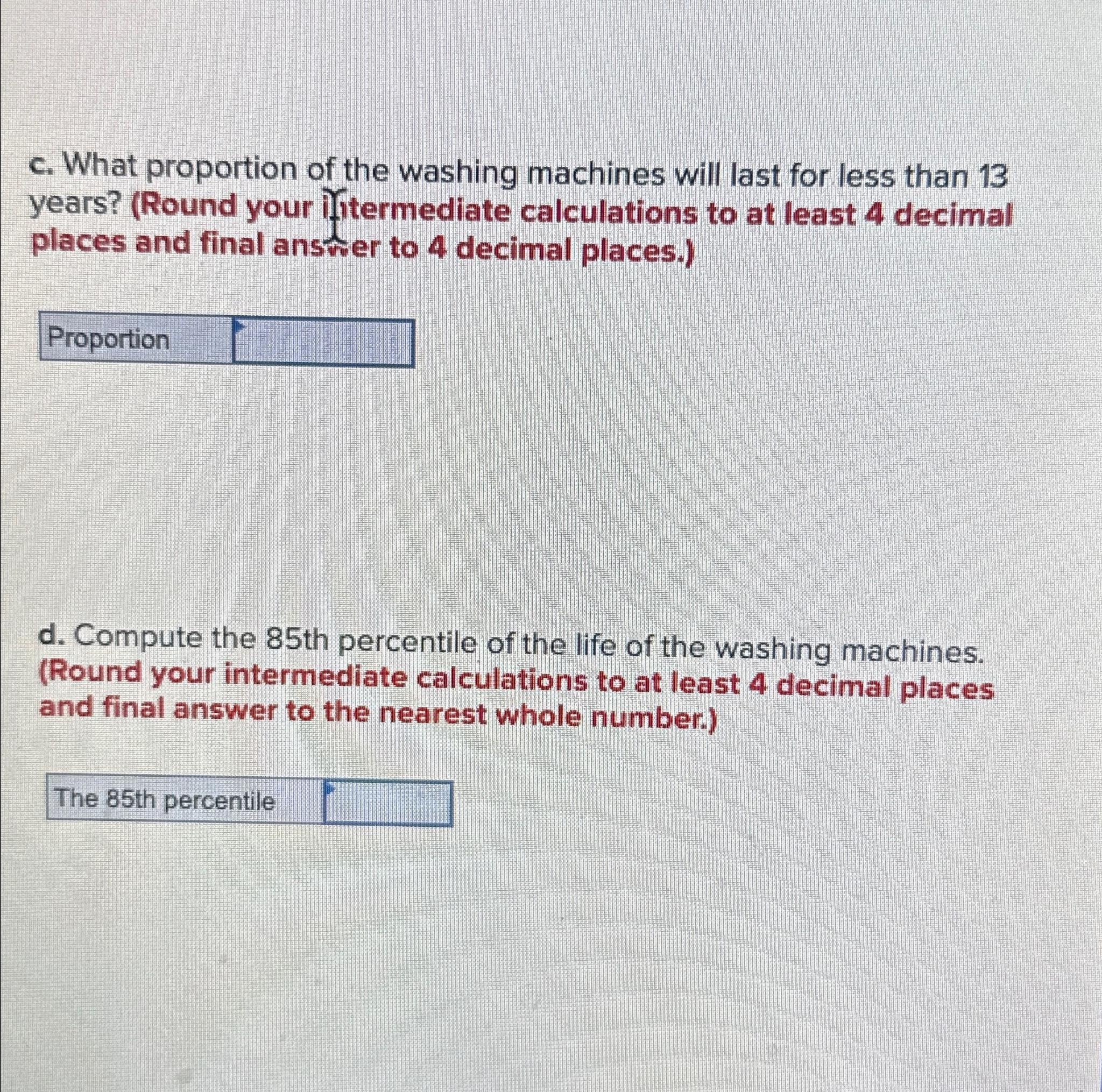 Solved It is well documented that a typical washing machine | Chegg.com