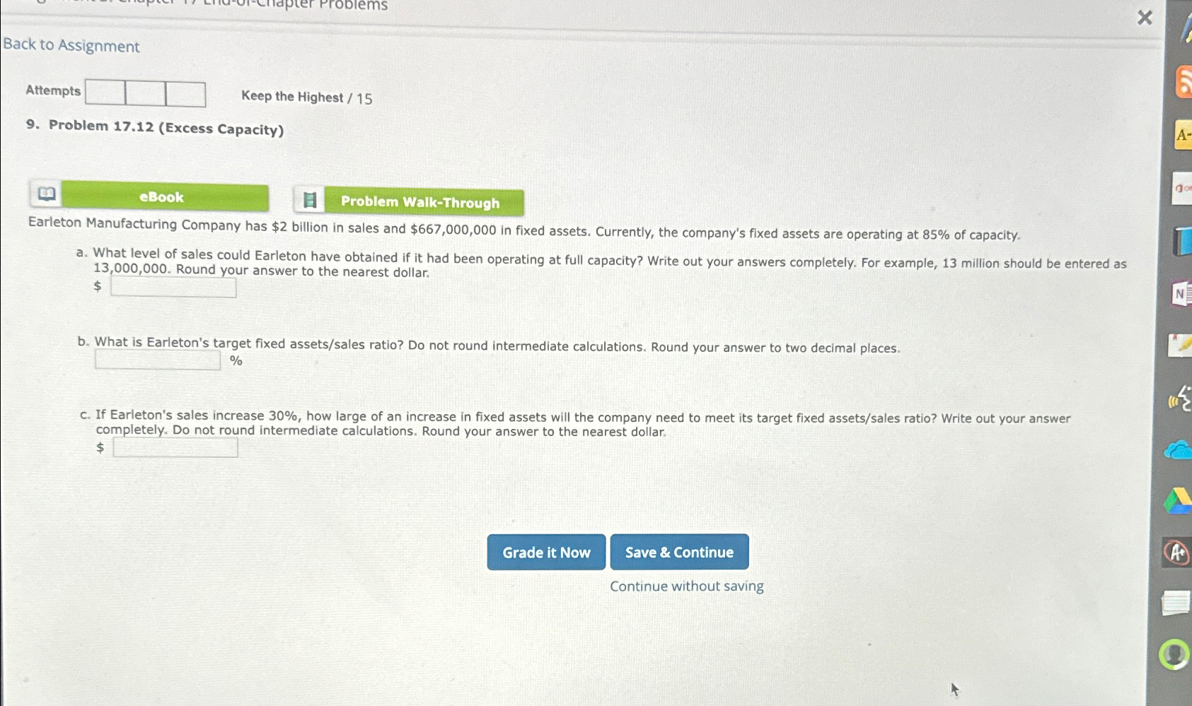 Solved Back to AssignmentAttemptKeep the Highest / 159. | Chegg.com