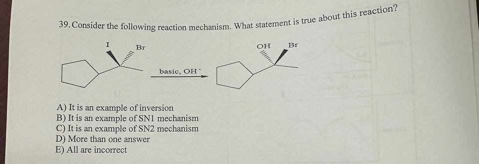 Solved Consider the following reaction mechanism. What | Chegg.com