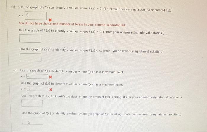Solved this is all one question and the correct graph is d. | Chegg.com