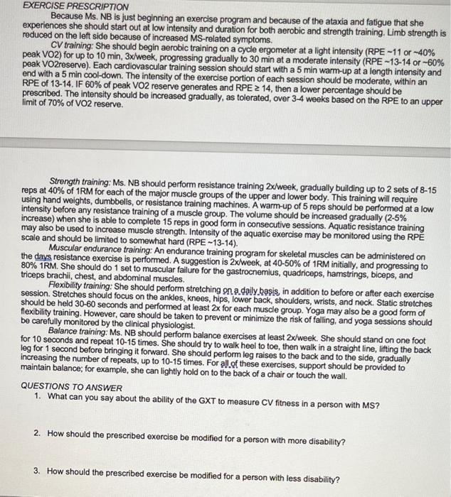 Solved MULTIPLE SCLEROSIS CASE STUDY Complete this case | Chegg.com