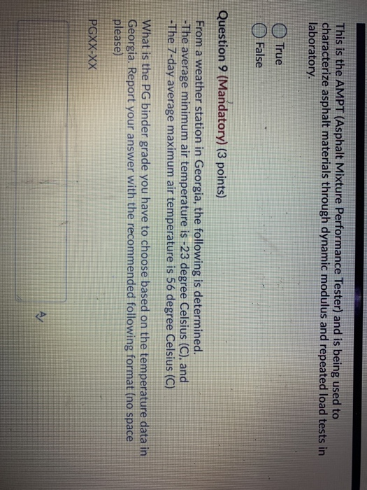 Solved This is the AMPT (Asphalt Mixture Performance Tester) | Chegg.com