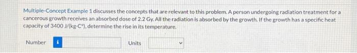 Solved Multiple-Concept Example 1 discusses the concepts | Chegg.com