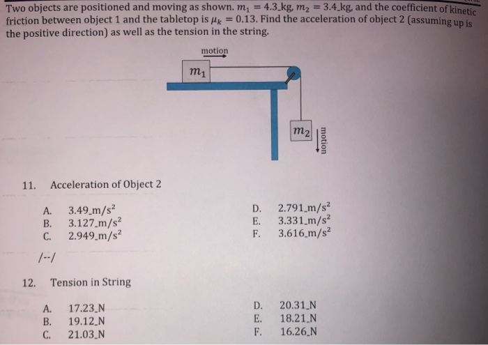 Solved Two objects are positioned and moving as shown. m, = | Chegg.com